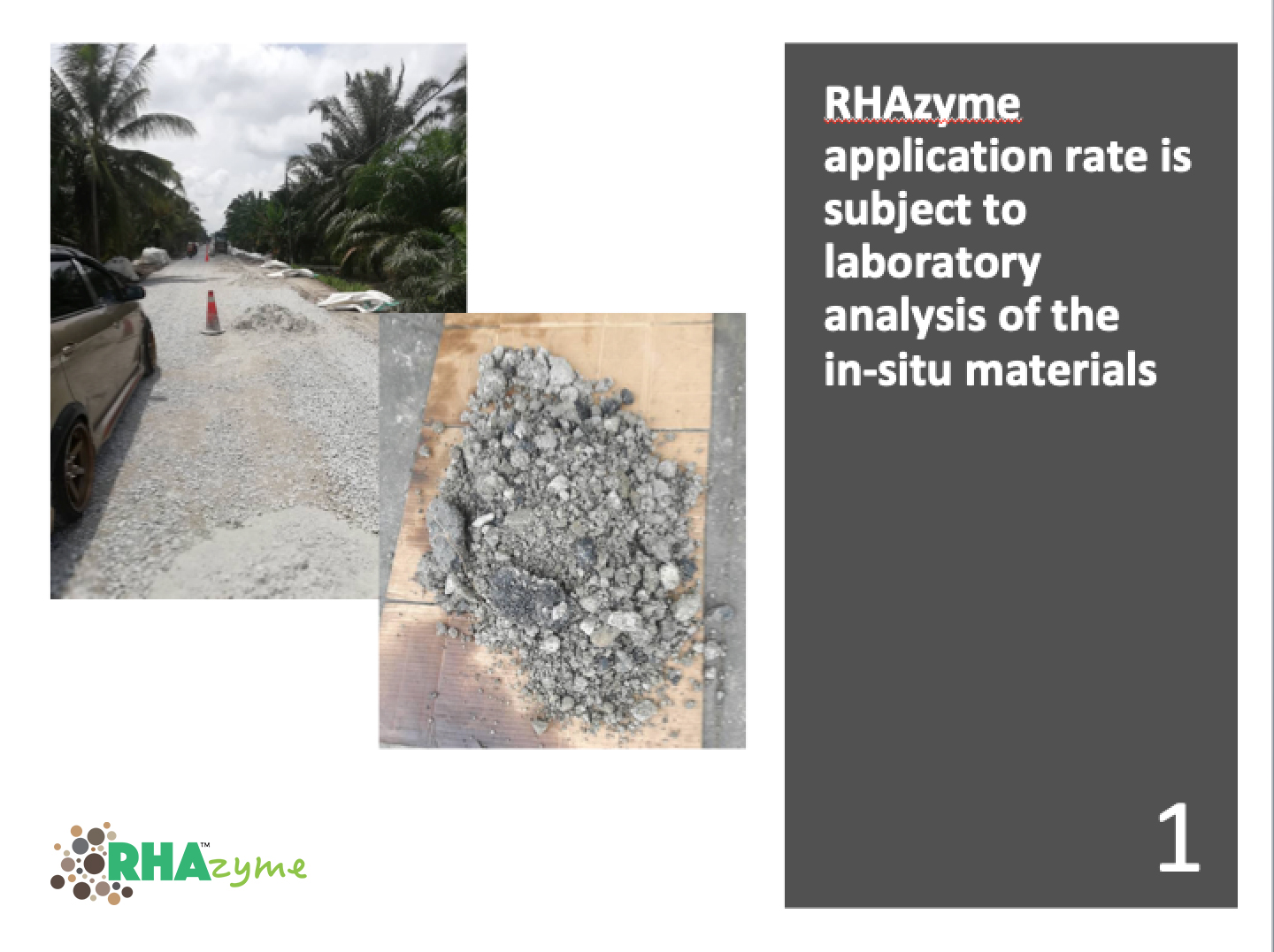 Application Method of RHAzyme – NBT Base & Pave S/B
