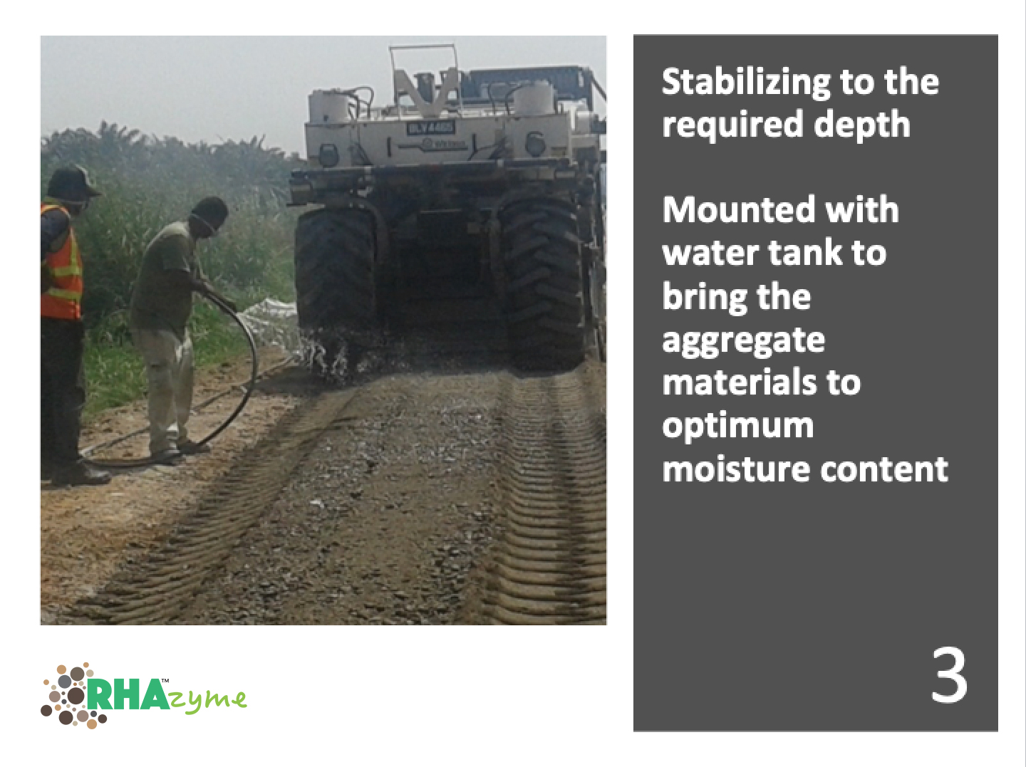 Application Method of RHAzyme – NBT Base & Pave S/B