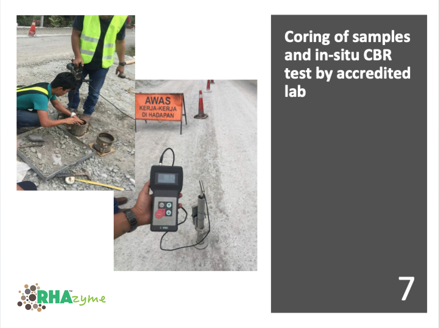 Application Method of RHAzyme – NBT Base & Pave S/B